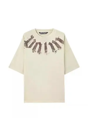 Palm Angels Distressed T-shirts For Men