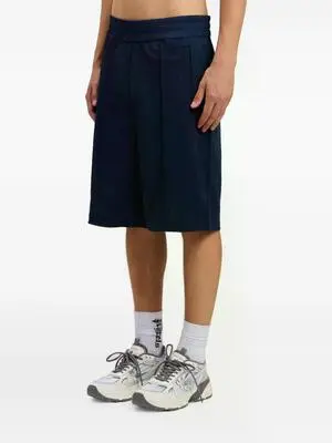 Palm Angels Curved Logo Track Shorts