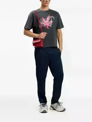 Palm Angels Logo Sweatpants - Blue