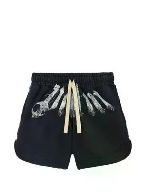 Palm Angels Logo Track Shorts - Black