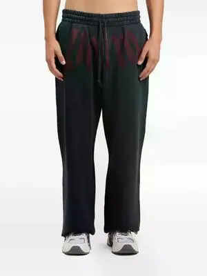 Palm Angels Logo-print Track Pants - Black