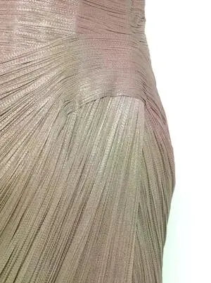 MARIA LUCIA HOHAN Ruby Strapless Midi Dress - Neutrals