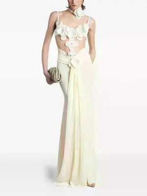 David Koma Flared Sleeve Dress