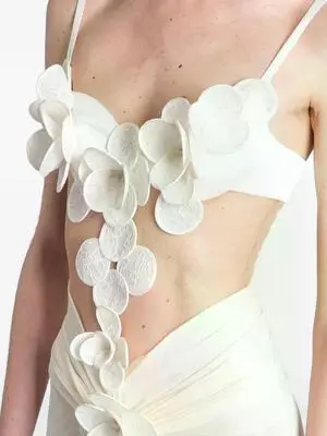 David Koma Flared Sleeve Dress