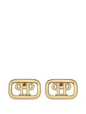 Philipp Plein Gold Tone Earrings