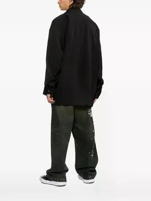 Mihara Yasuhiro Logo-patch Shirt - Black