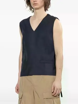 Toga V-neck Vest