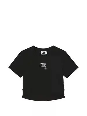 Izzue Graphic-print T-shirt - Black