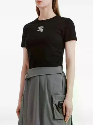 Izzue Graphic-print T-shirt - Black