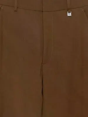 Giuseppe Di Morabito Wool Wide-leg Trousers