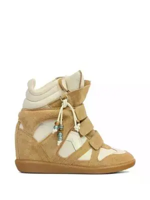 Isabel Marant Étoile Bekett Wedge Sneakers - Neutrals