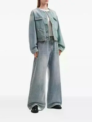 TOUT A COUP Rhinestone-embellished Jeans
