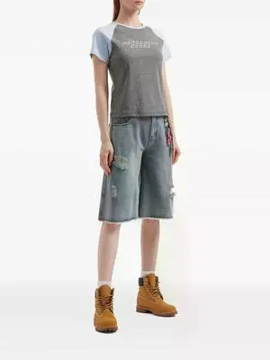 MINI CREAM Polka-dot T-shirt