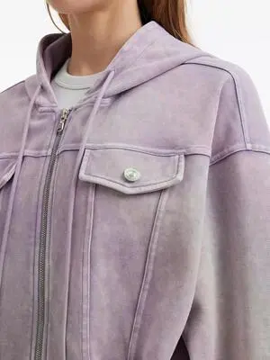 MINI CREAM Flap-pockets Hoodie