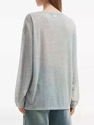 MINI CREAM Graphic-print Long-sleeved T-shirt