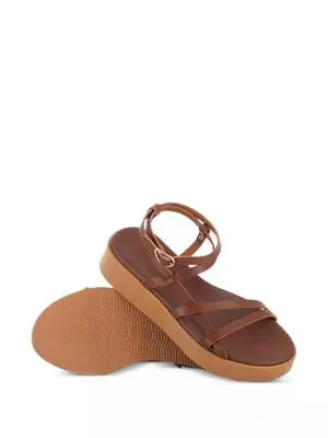 ANCIENT GREEK SANDALS Stiliani Sandals - Brown