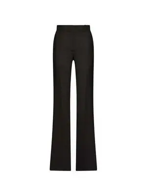 Sportmax Belt-loop Trousers - Black