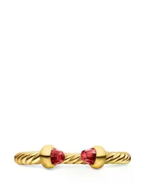 David Yurman Micro Cablespira® Flex Ring - Gold
