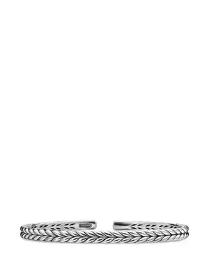 David Yurman Chevron Flex Bracelet - Silver