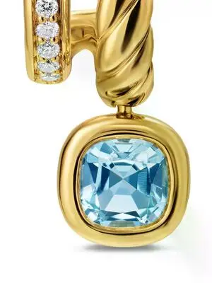 David Yurman Dy Mercer® Color Two Row Drop Earrings - Gold