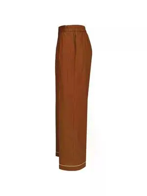FORTE_FORTE Poplin Pajama Trousers