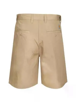 Carhartt Work In Progress Calder Logo-patch Shorts - Neutrals