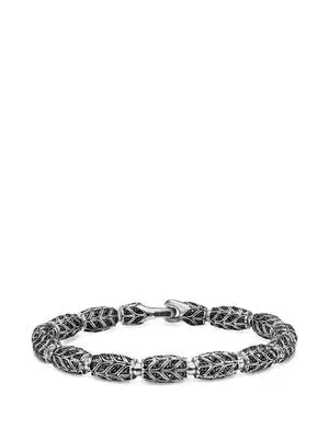 David Yurman Chevron Bead Bracelet - Silver