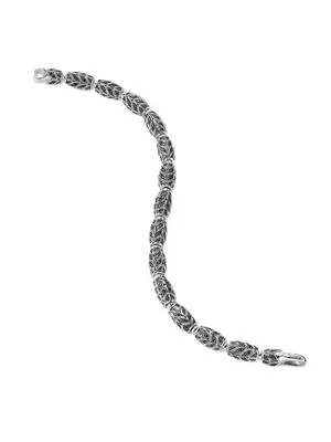 David Yurman Chevron Bead Bracelet - Silver