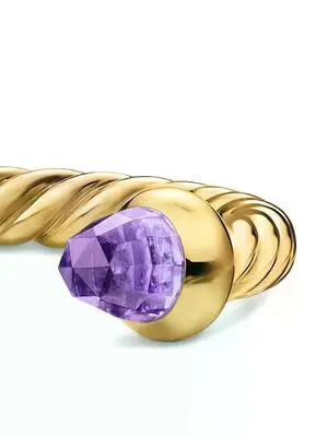 David Yurman Micro Cablespira® Flex Open Ring - Gold