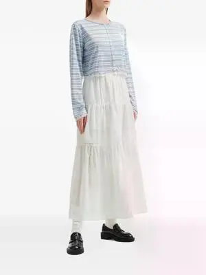 TOUT A COUP Tiered Maxi Skirt