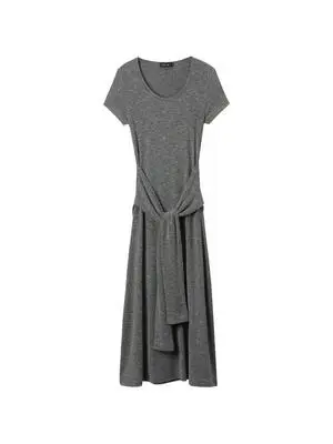 Tout A Coup Round Neck Day Dresses