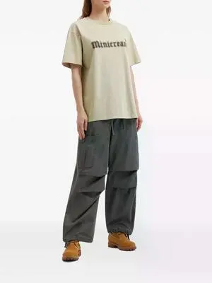MINI CREAM Logo-print T-shirt