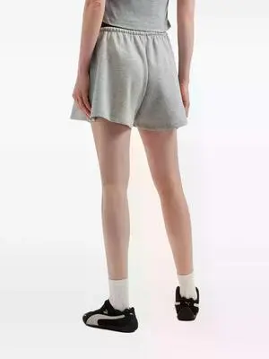 MINI CREAM Drawstring Mini Skirt