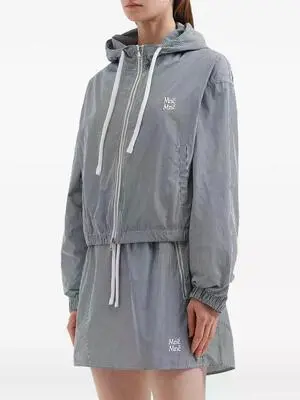 MINI CREAM Zip-up Hooded Jacket