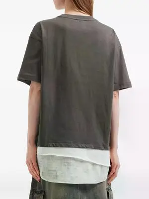 MINI CREAM Layered T-shirt
