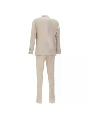 BARBA NAPOLI Patch-pocket Pleated Suit