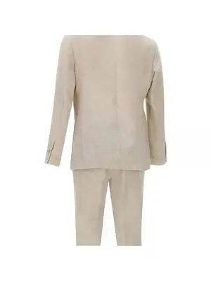 BARBA NAPOLI Patch-pocket Pleated Suit