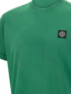 Stone Island Logo-patch T-shirt - Green