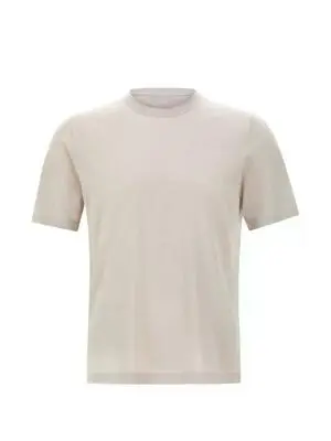 KANGRA Crew-neck T-shirt - Neutrals