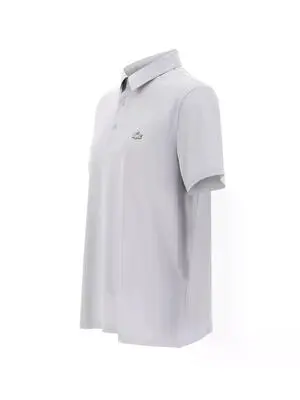 Lacoste Logo-patch Polo Shirt - Grey