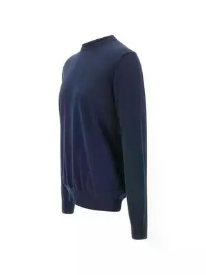 Peuterey Long-sleeved Ribbed Sweater - Blue