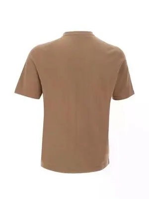 KANGRA Ribbed Crew-neck Knitted T-shirt