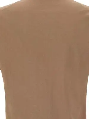 KANGRA Ribbed Crew-neck Knitted T-shirt