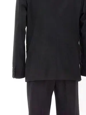 MANUEL RITZ Flap-pockets Two-button Suit - Black