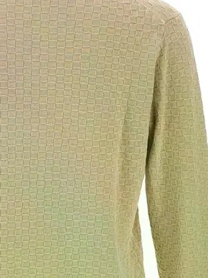 Peuterey Omnium Checked Weave Sweater - Neutrals