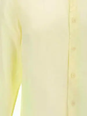MC2 SAINT BARTH Button-up Long-sleeve Shirt - Yellow