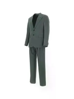 MANUEL RITZ Two-button Suit - Green