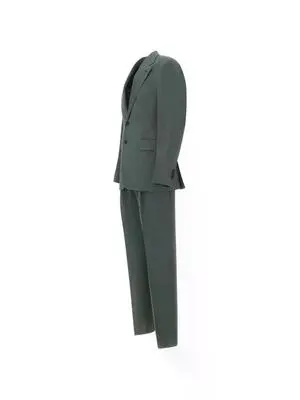 MANUEL RITZ Two-button Suit - Green