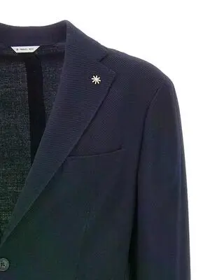 MANUEL RITZ Lapel-pin Blazer