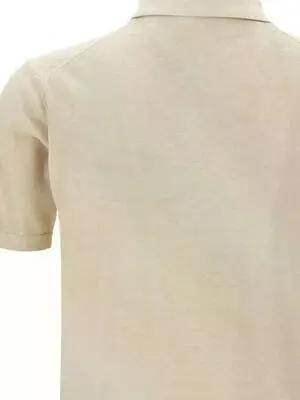 Peuterey Diamond-pattern Polo Shirt - Neutrals